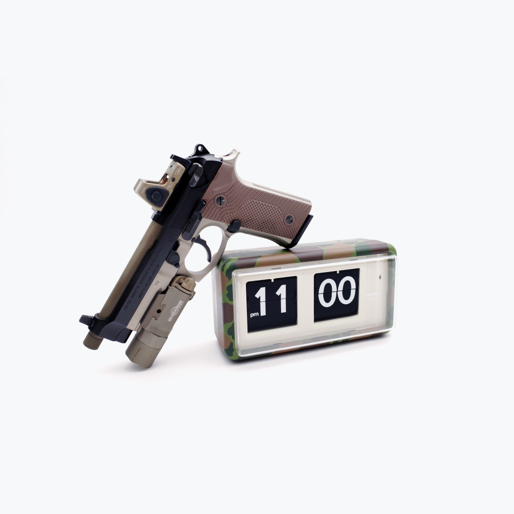 Twemco QT-30 Frogskin Flip Clock – 999 DEFENSE®